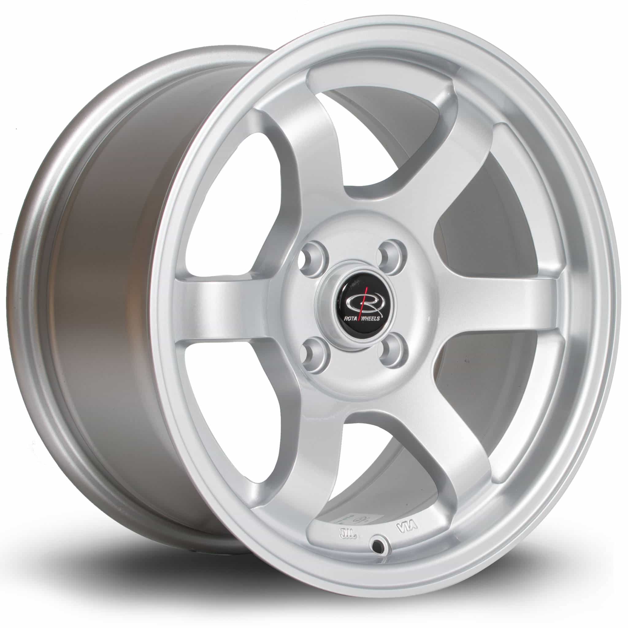 Rota Grid 15x8 ET20 4x100 Silver Alloy Wheel