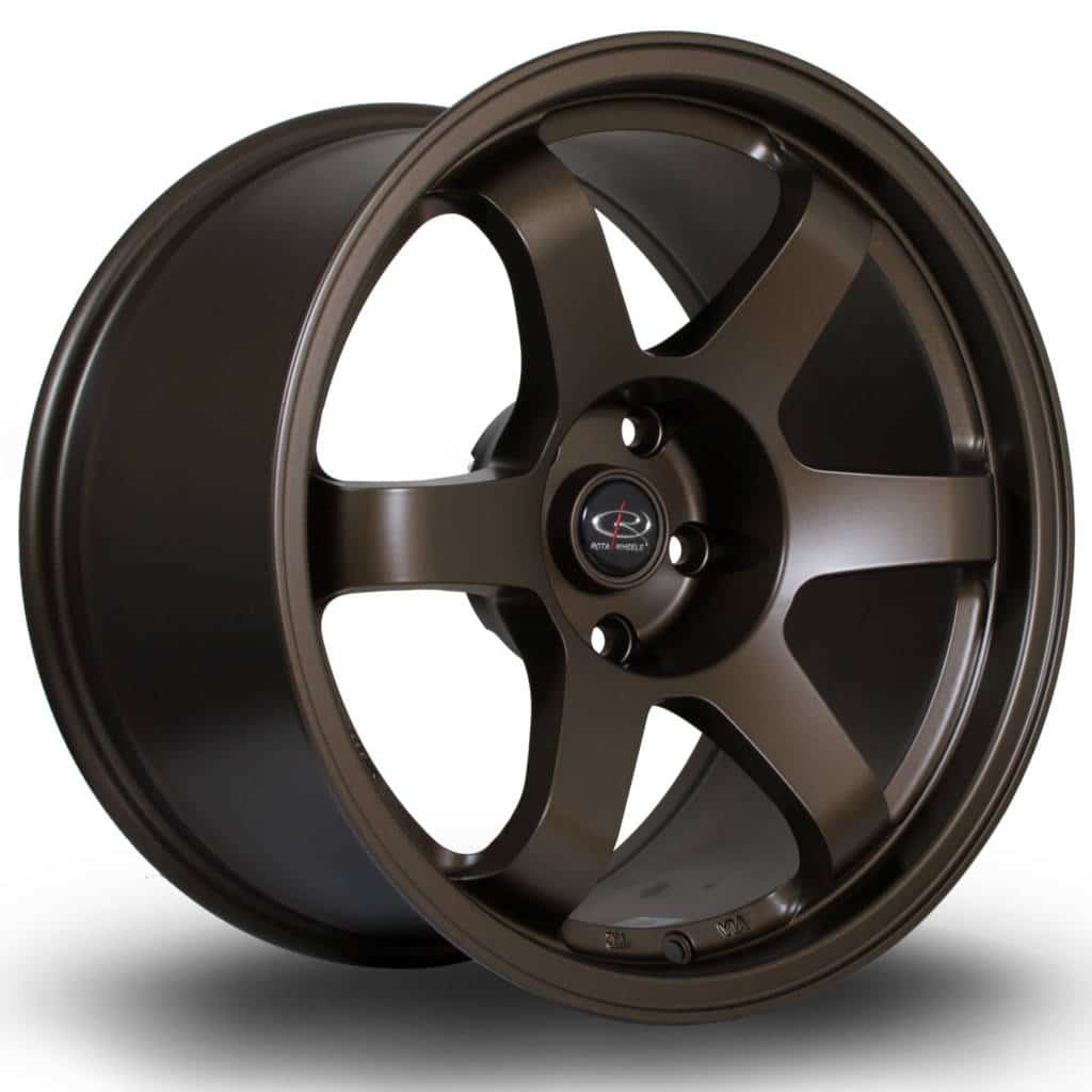 Rota Grid 17x9 ET42 5x114 Matte Bronze Alloy Wheel
