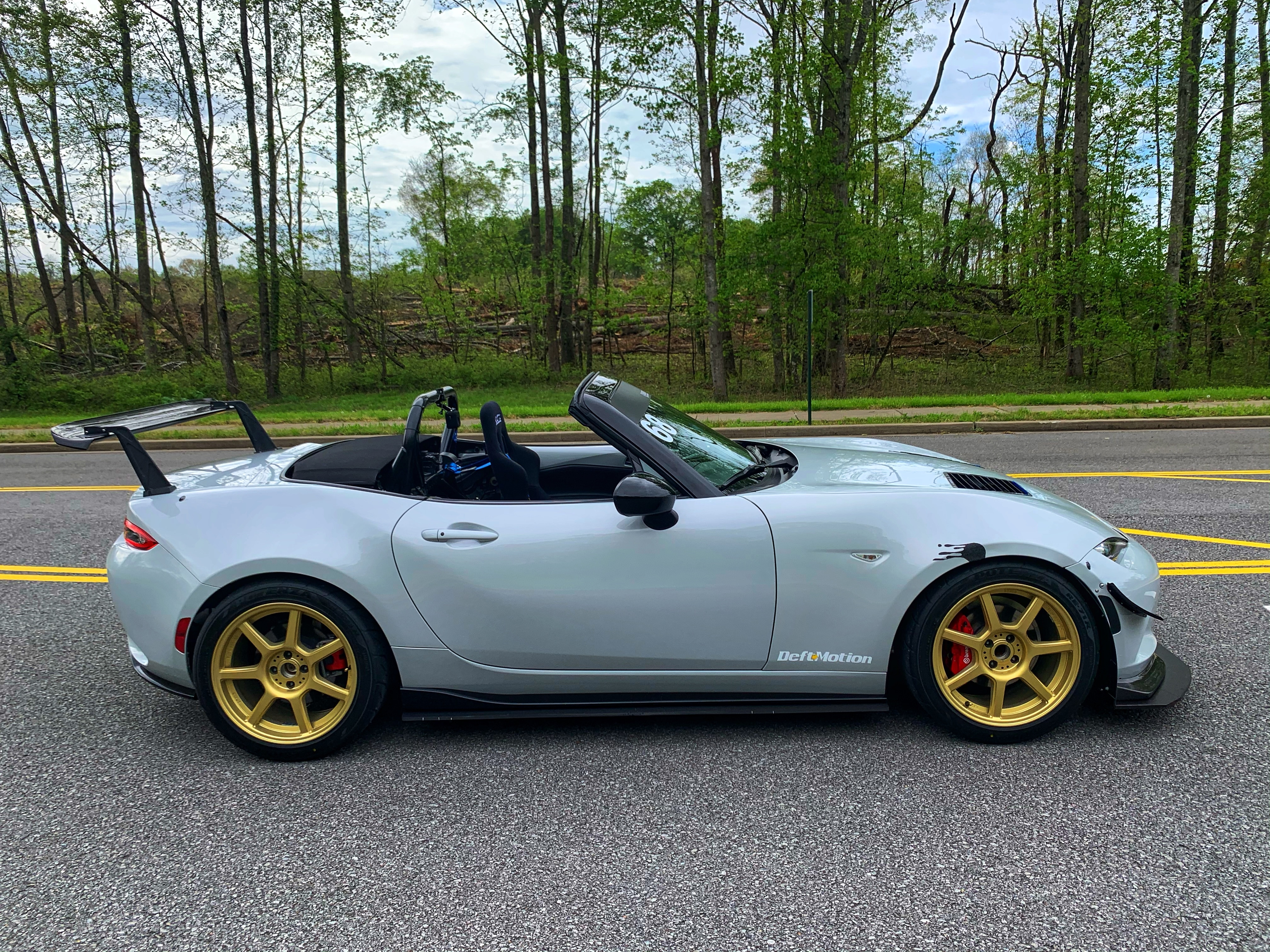 Verus Engineering High Efficiency Rear Wing for Mazda MX-5 ND