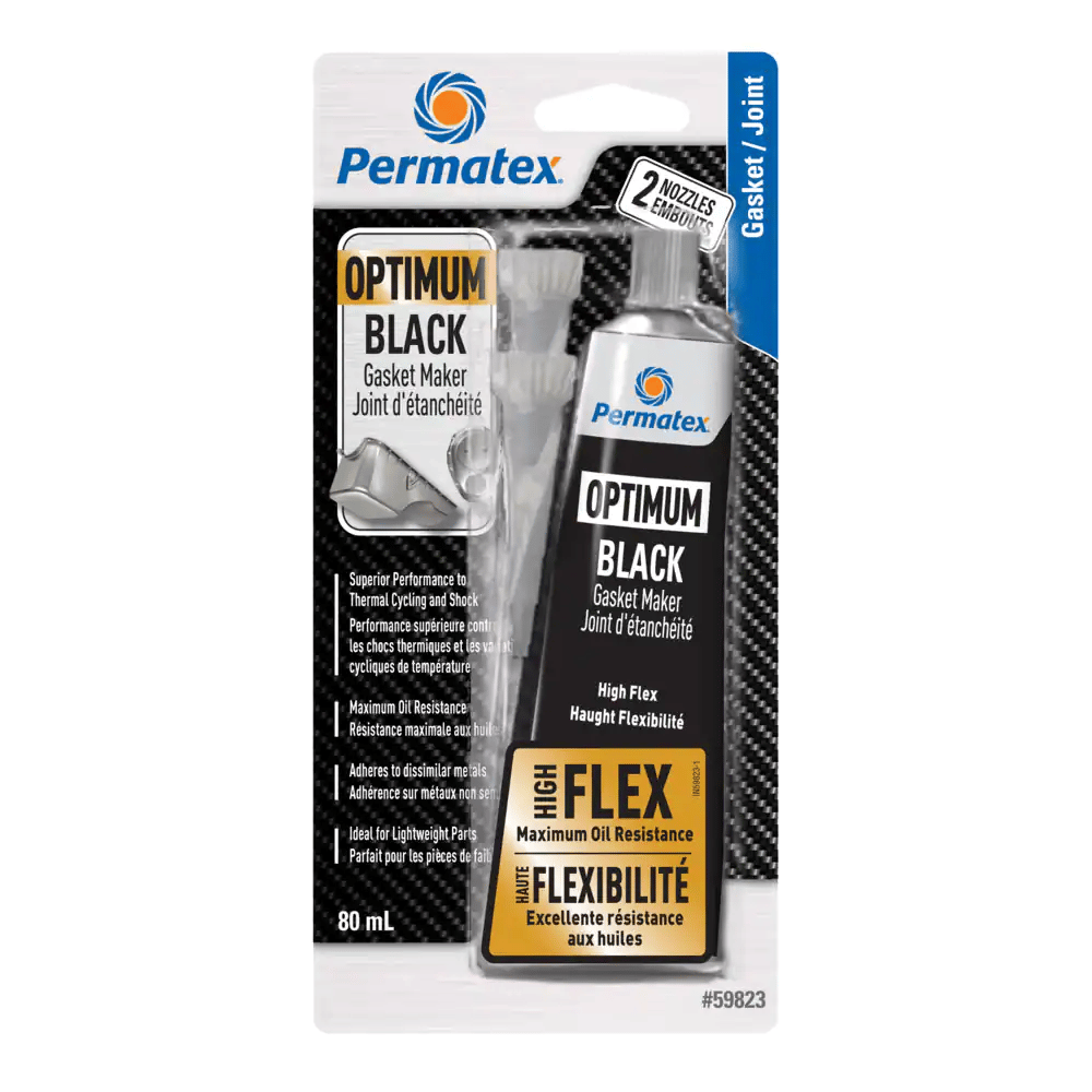 Permatex Optimum Black Flexible Max Oil Resistance RTV Silicone Gasket ...