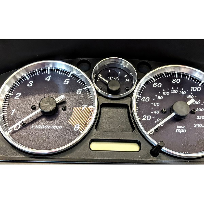 Jass Per-mance Deep Style Billet Gauge Rings - Mazda MX5 Mk2 (NB)