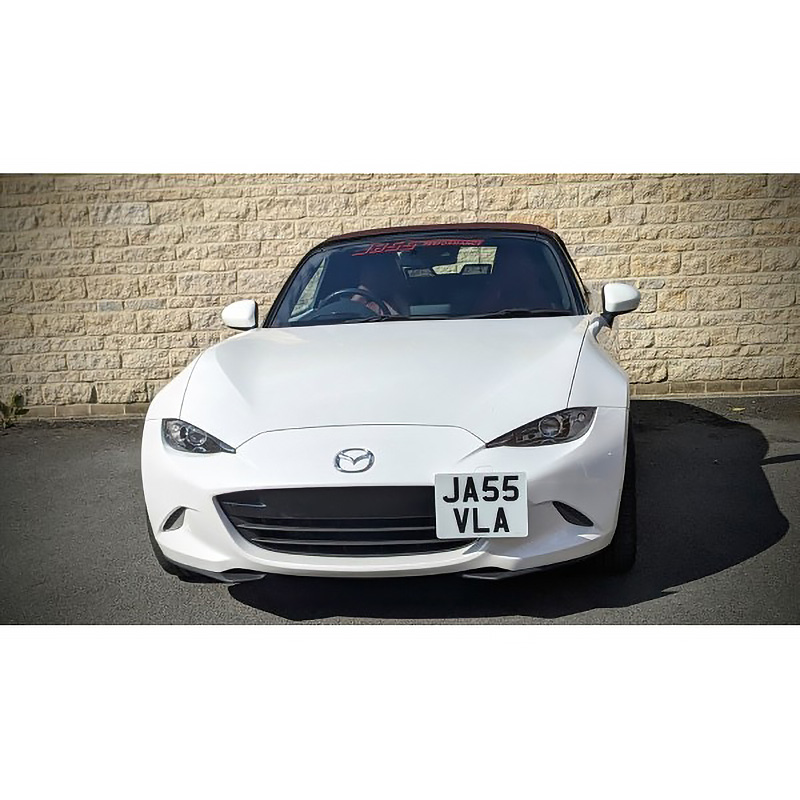 Jass Performance Offset License Plate Bracket for Mazda MX-5 ND