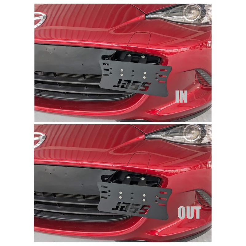 MX5 Mk4 Jass Offset License Plate Bracket (ND)