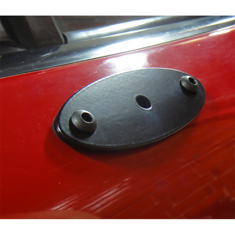 MX5 Mk1 Mk2 Jass Black Side Mirror Mounts Stem (NA/NB)