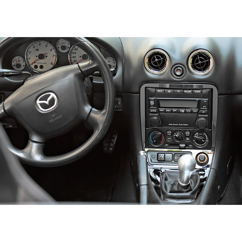 MX5 Mk2 Jass Brushed Tombstone Gear Surround Trim Covers (NB)