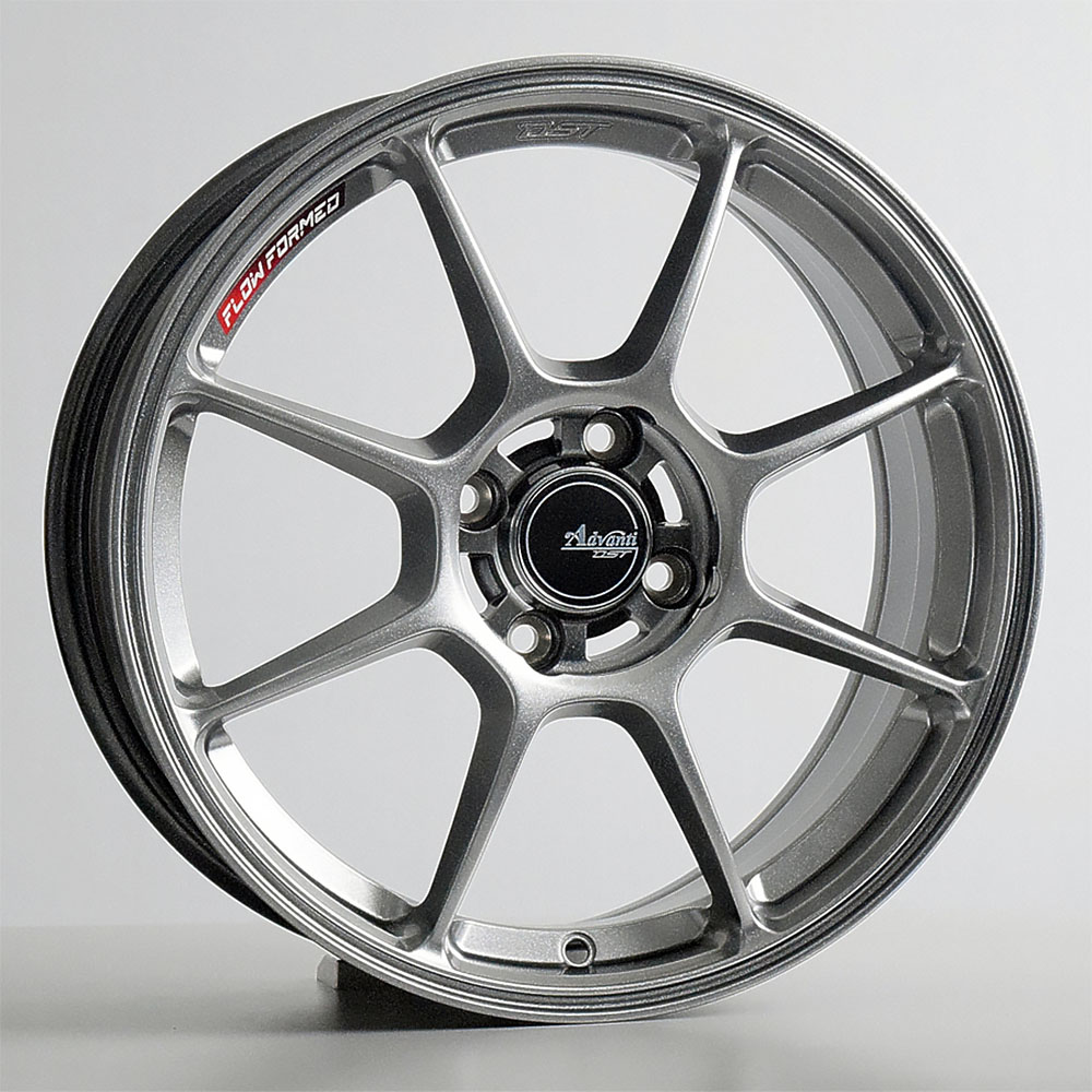 Advanti Blizzard 17x7.5 ET40 4x100 Sparkling Hyper Dark Alloy Wheel