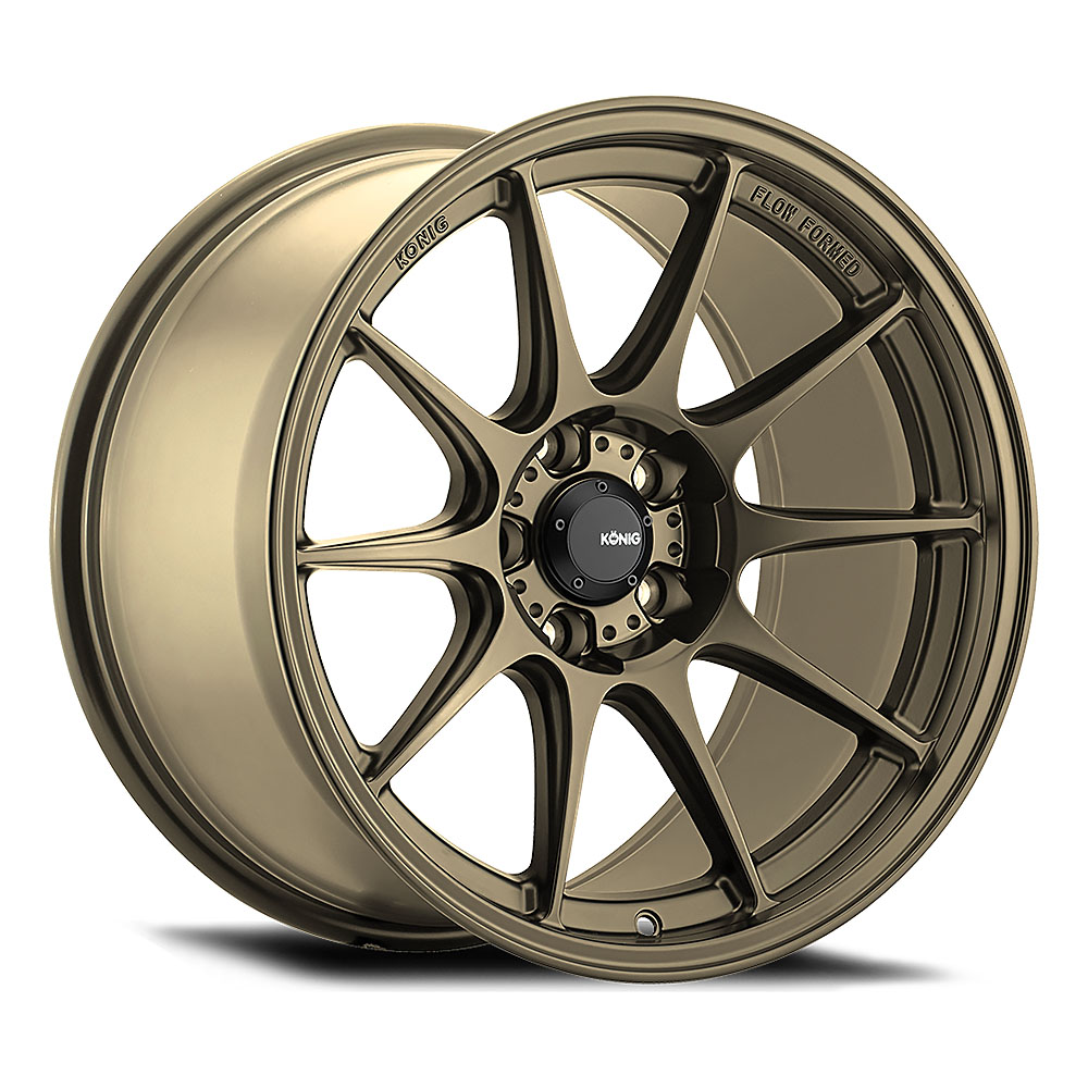 Konig Dekagram 16x8 ET35 4x100 Glosse Bronze Alloy Wheel