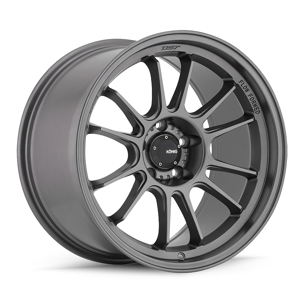 Konig Hypergram 16x8 ET38 5x114.3 Matte Grey Alloy Wheel