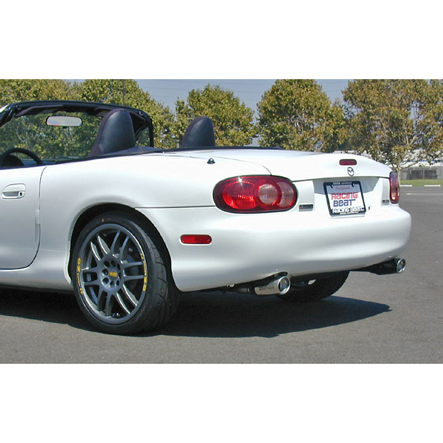 MX5 Mk1 Racing Beat Power Pulse Dual Exit Back Box (NA)
