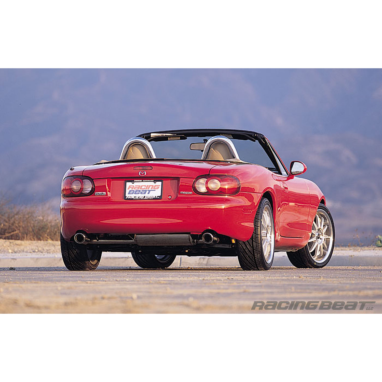 MX5 Mk1 Racing Beat Power Pulse Dual Exit Back Box (NA)